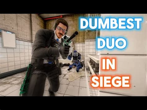 The DUMBEST DUO in Rainbow Six Siege… (Funny Moments + Clutches) - YouTube