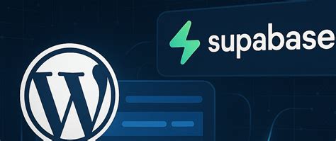 Supabase Wordpress Integration Supawp Plugin Dev Community