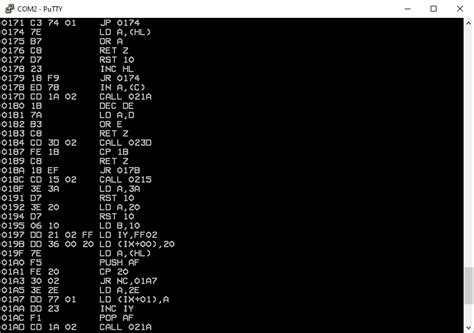 Z80 Monitor Program For The Bsx L Break Into Program 01