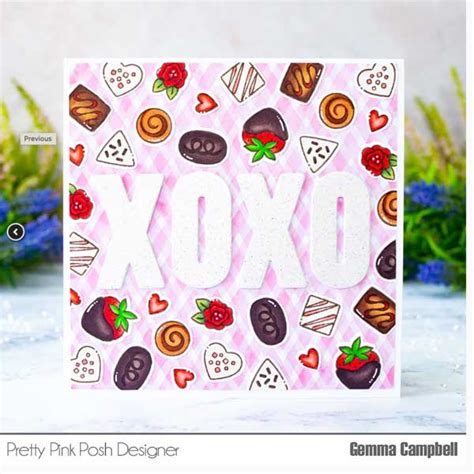Pretty Pink Posh Xoxo Dies The Foiled Fox