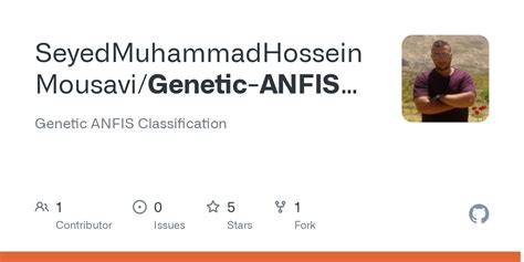 Github Seyedmuhammadhosseinmousavigenetic Anfis Classification
