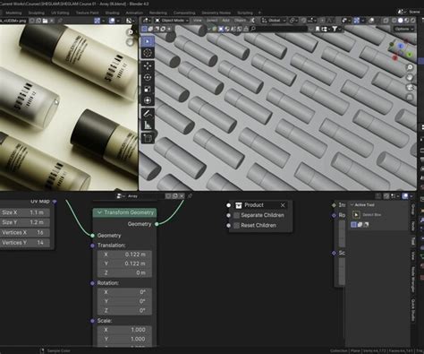 artstation blender 4 0 cosmetic product modeling texturing