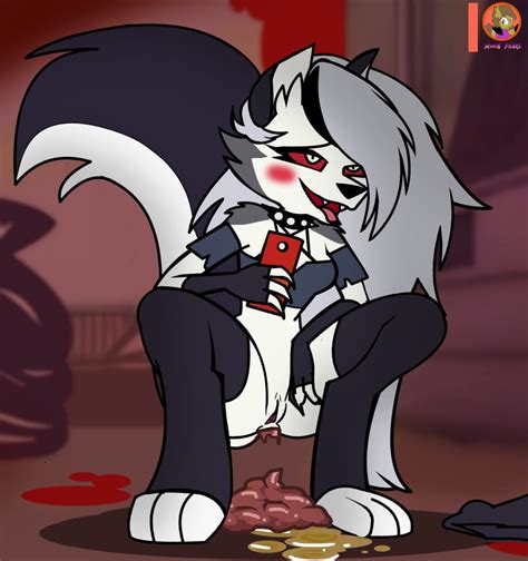 Rule 34 Absurd Res Anthro Bottomless Clothed Clothing Crouching Fart Fart Cloud Female Fur