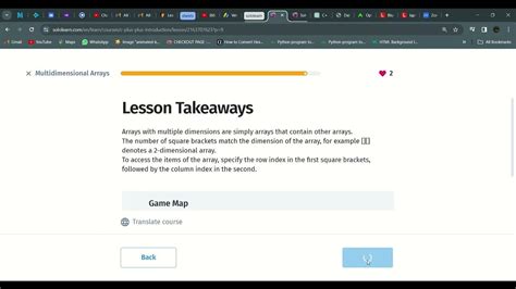 19 Multidimensional Arrays Introduction To C Sololearn Youtube