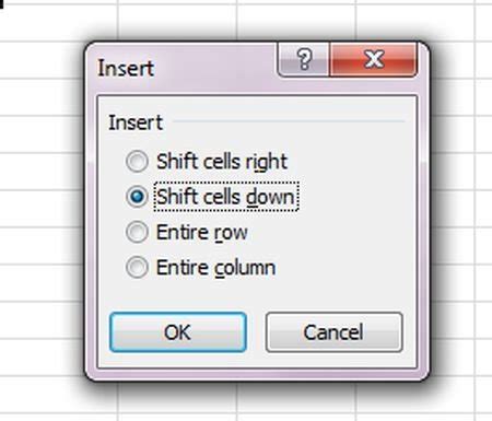How To Insert Cell In Excel