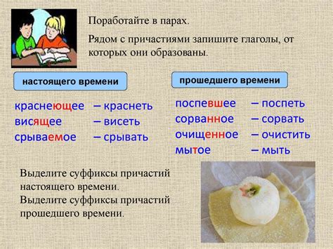 Понятие о причастии. 7 класс - презентация онлайн