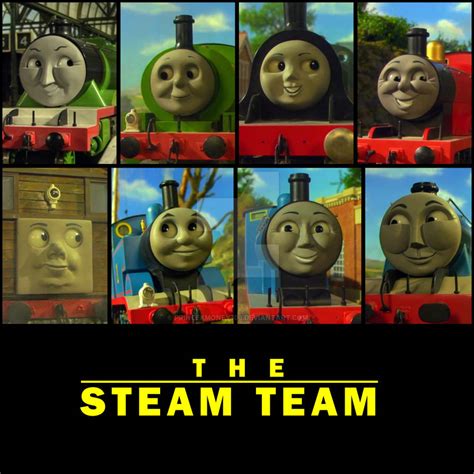 Thomas And Friends Steam Team Collage By Princekmoney706 On Deviantart
