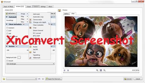XnConvert Batch Image Converter Program Software For Windows Download