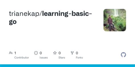 GitHub Trianekap Learning Basic Go