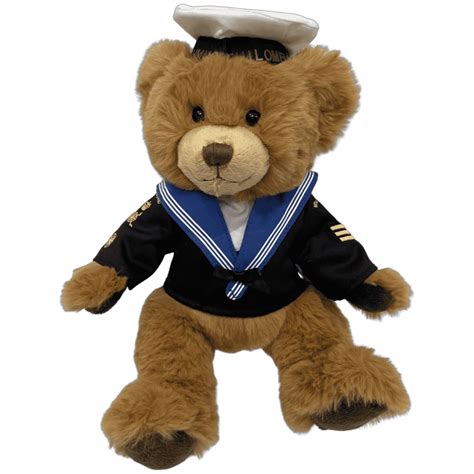 Teddy Bear In Blue Sailor Navy Uniform — National Museum Of The Royal