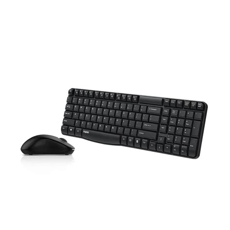 Shop Rapoo X1810 2 4GHz Wireless Optical Keyboard Mouse Combo
