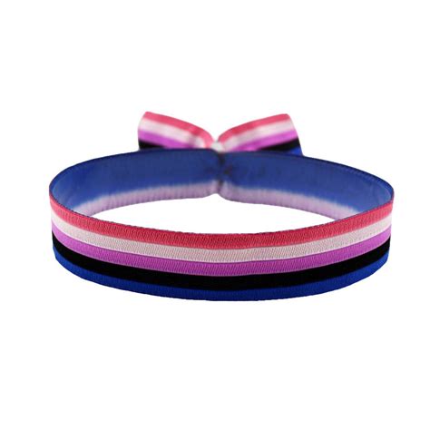Genderfluid Flag Bracelet Etsy