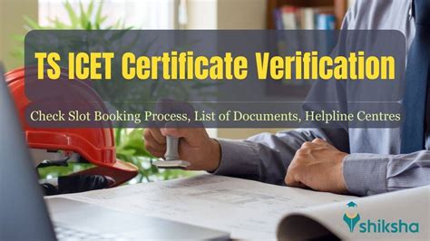 Ts Icet Certificate Verification 2025 Live List Of Documents