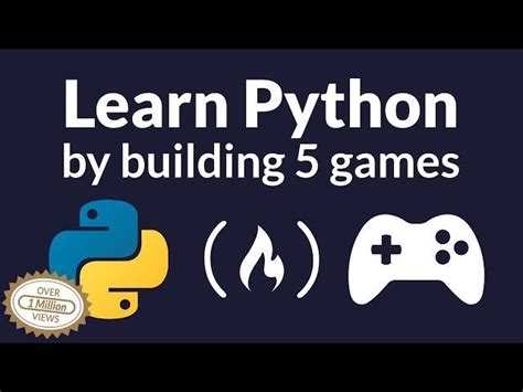 Free Video Learn Python By Building Five Games Full Course From