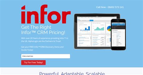 Infor Crm Price Landing Page Sage Accounting Software Crm Software It Support Alphalogix