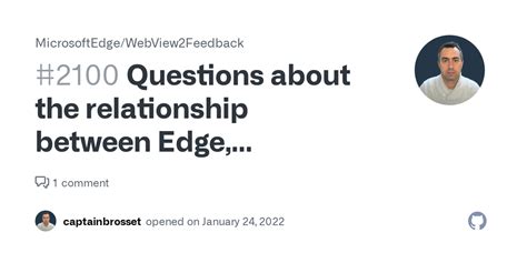 Questions About The Relationship Between Edge WebView SDK And WebView Runtime Issue