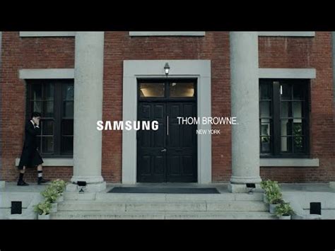 Samsung Who Is Woman Galaxy Z Fold Thom Browne Edition Official Film Ad