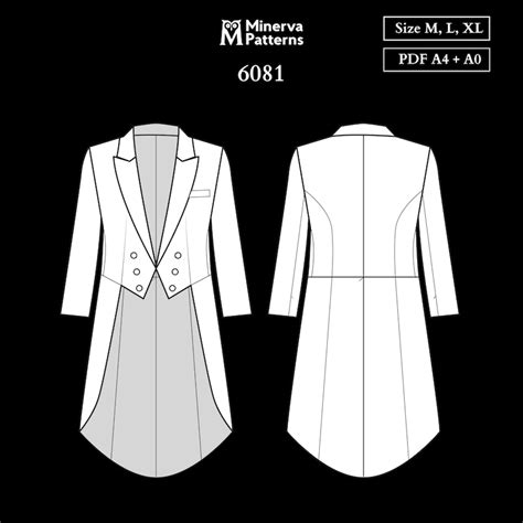 Single Breast Tailcoat Etsy