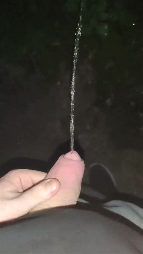 Taking An Outdoor Piss Wank ThisVid