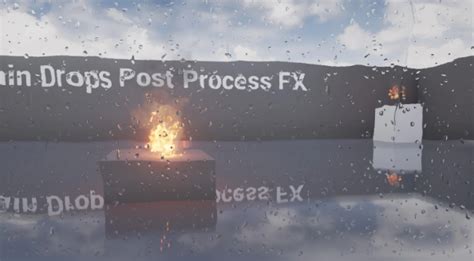 unreal engine rain drops ue 4 26 free 2022 download aeblender