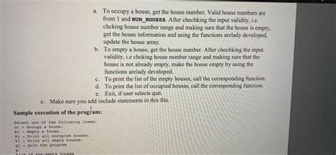 Solved A Question 2 16 Marks Houses In This Question We