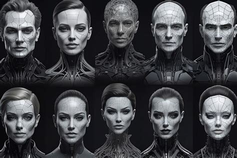 The Idea Of Several Personalities Is Abstract Generative Ai Premium Ai Generated Image