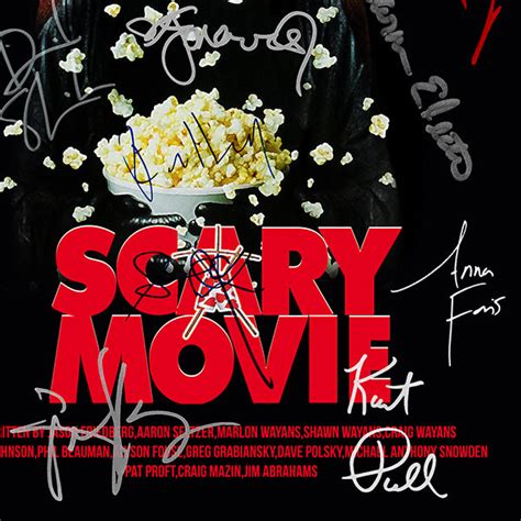 Scary Movie Script Limited Signature Edition Rare T Scary Movie Script Limited Signature Edition Rare T