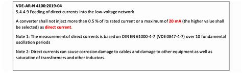 Parasitic Dc Currents