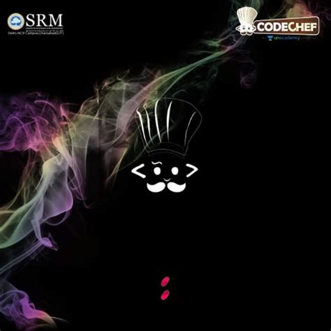 srm ncr codechef chapter on linkedin codechef srm hackathon coding
