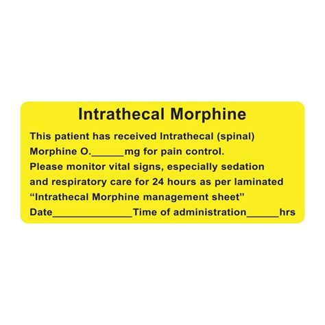 Jg0439 Intrathecal Morphine Triarc