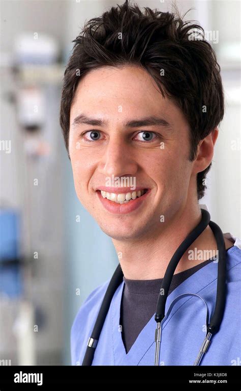 Scrubs Zach Braff Als Dr John Dorian Scrubs Jd Stockfotografie Alamy