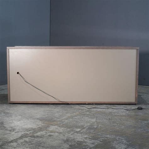 Glassbox Sideboard In Anthracite And Smoked Glass From Roche Bobois For