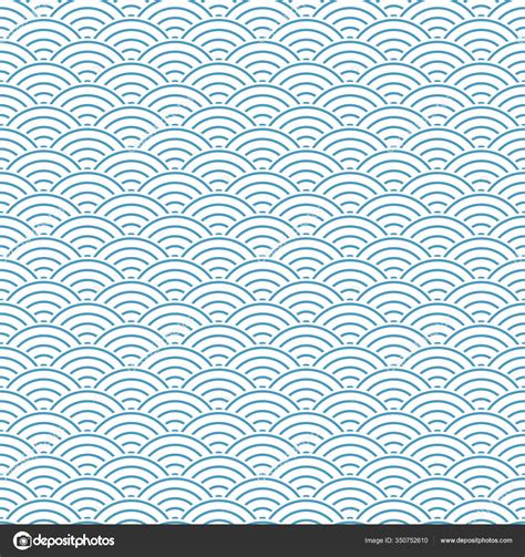 Seamless Wave Pattern — Stock Vector © Art Sonik 350752610