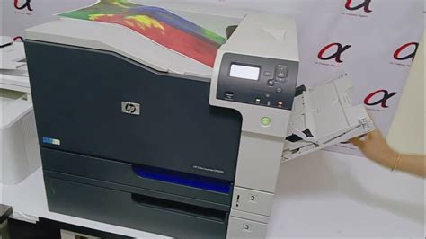 Hp Laserjet Cp5525dn แนะนำเครื่อง Youtube