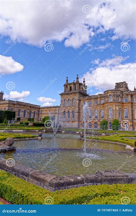 Blenheim Palace In Woodstock England Uk Editorial Image Image Of