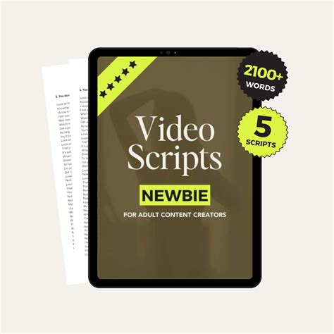 Newbie Joi Video Scripts Adult Creators Online