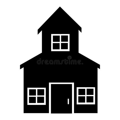 Real Estate House Icon Stock Vector Illustration Of Structure 85859598