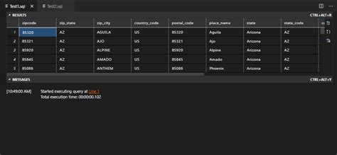 Sql Messages Need To Persist And Be Accurate Issue Microsoft Vscode Mssql Github