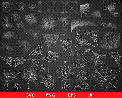 Spider Web Svg Bundle Cobweb Svg Spider Svg Halloween Svg Etsy