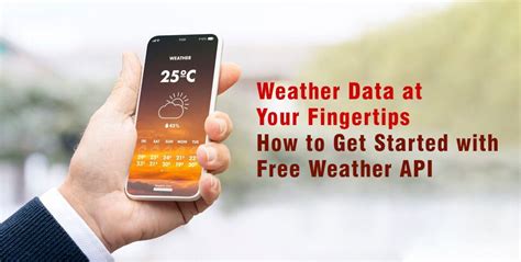 Weather Data At Your Fingertips How To Get Started With Free Weather API