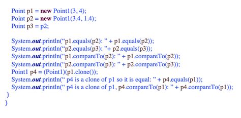 solved interfaces the point class design a class named