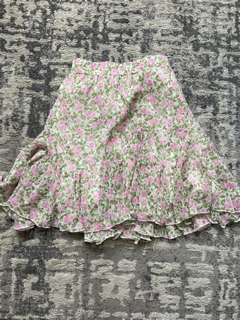 Легка літня спідниця юбка з воланами з рюшами — ціна 150 грн у