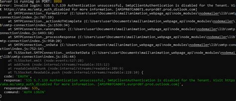 [email] Error: 7036:error:1408F10B:SSL routines:ssl3_get_record:wrong version number:c:\ws\deps ...