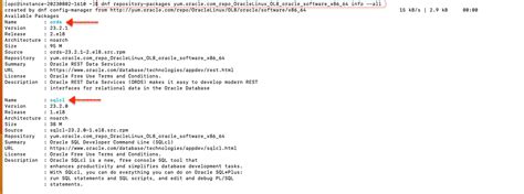 Ords Sqlcl Apex Via Yum And Dnf Follow The Coffee