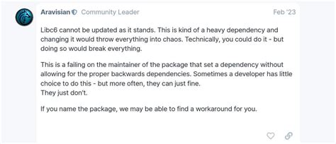 help zorin os can t upgrade libc6 to 2 34 or above but node requires