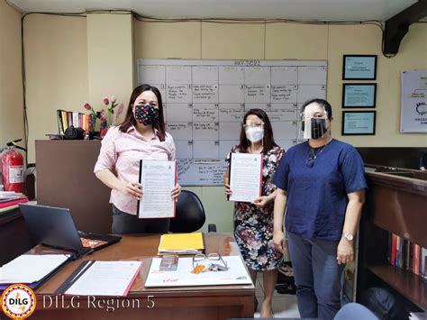 Lgrrc Msac Memorandum Of Agreement Moa Signing Dilg Regional Office No 5