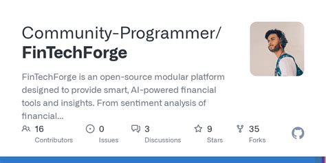 github community programmer fintechforge fintechforge is an open source modular platform