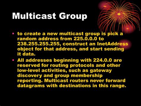 PPT IX Multicast Sockets PowerPoint Presentation Free Download ID