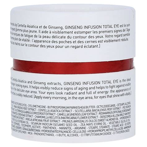 erborian GINSENG INFUSION TOTAL EYE SPEZIALPFLEGE MIT SOS WIRKUNG 15 ...