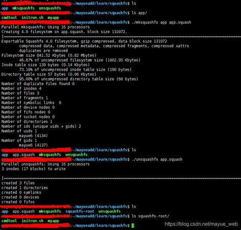Squashfs介绍和安装unsquashfs Csdn博客